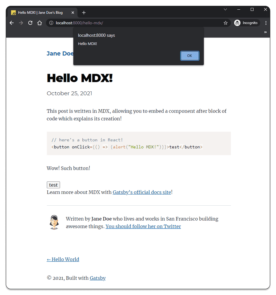 How To Add Mdx To An Existing Gatsby Site Anna Rossetti